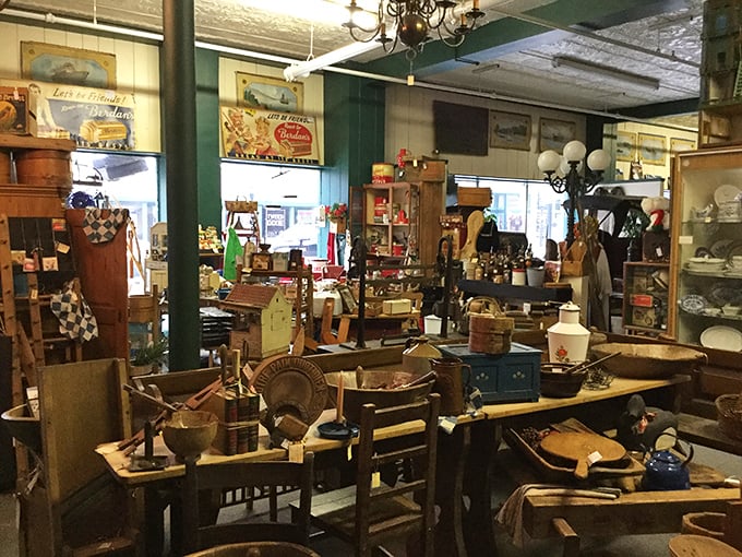 Pull up a chair to history! This dining set has probably seen more family dramas than a soap opera marathon.