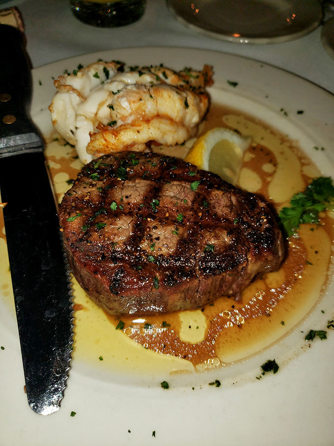 Grill marks so perfect, they could be framed. This filet mignon is a testament to the art of steak, paired with sides that are anything but sidekicks.