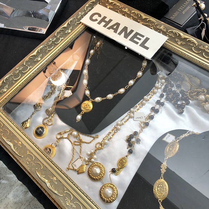 Coco Chanel meets time travel. These pearls have seen more history than your high school textbook.