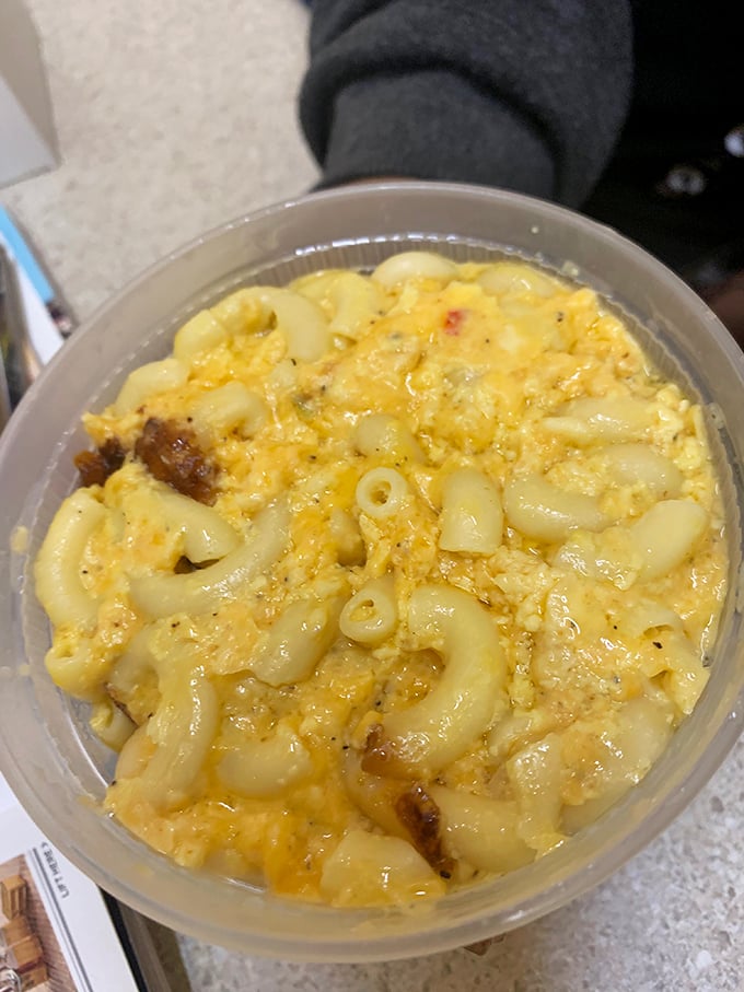 Mac and cheese that's more "oh yes!" than "mac and cheese." This creamy concoction is comfort food elevated to an art form.