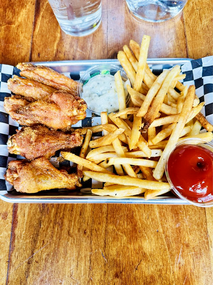 Old Bay seasoning meets wing perfection. It's like Maryland crashed a Seattle party, and everyone's happy about it.