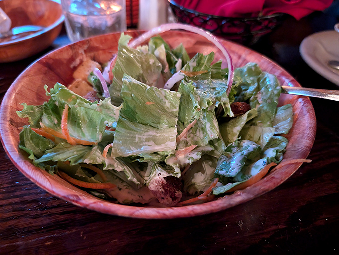 A side salad that's not just a sad afterthought. It's the opening act that sets the stage for the meaty main event.