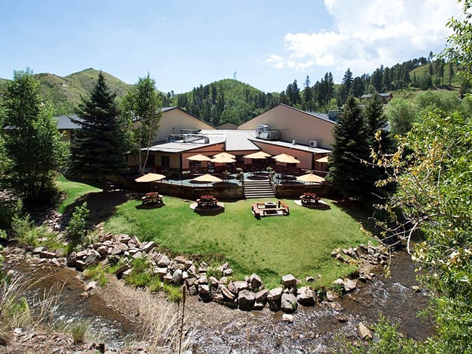 Whitewood Creek: where gold miners once panned, tourists now gawk. Nature's own lazy river, perfect for contemplating life's golden moments.