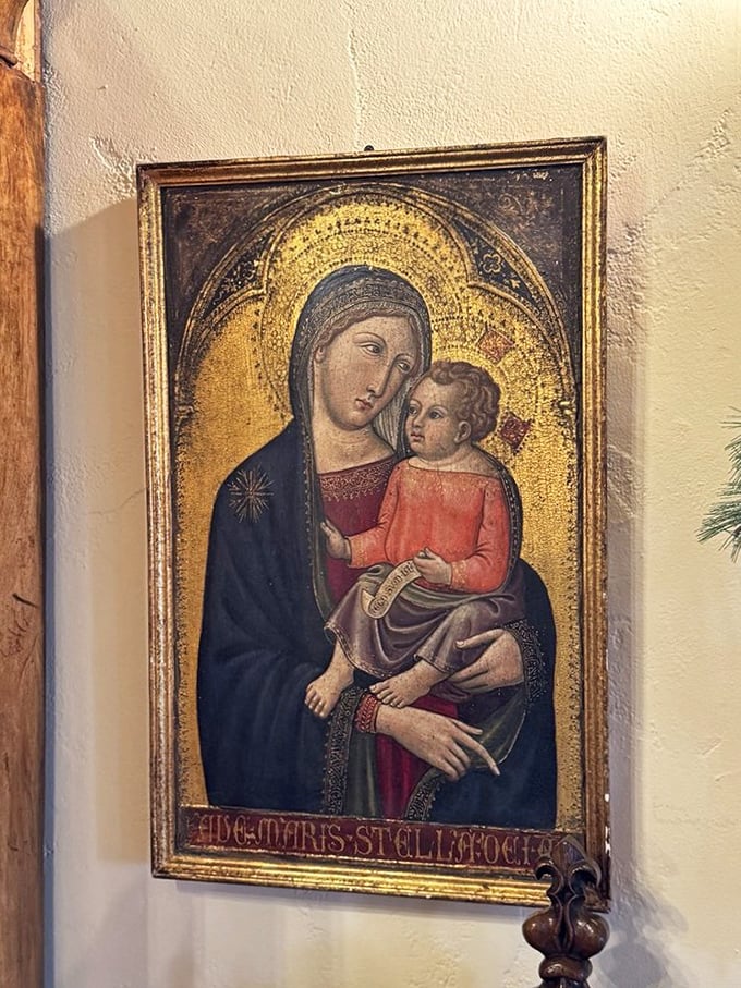 A 13th-century masterpiece that's aged better than most of us. This Madonna and Child could give any modern portrait a run for its money.