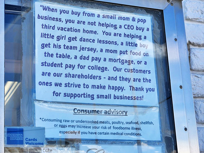 Words of wisdom from the burger sages. Supporting small businesses never tasted so good.