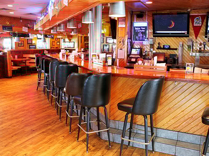 The bar: Where sports fans come for the game but stay for the wings. It's a timeout from life, with better snacks.