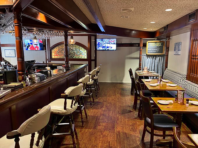 Pull up a chair at the bar where everybody knows your name... or at least your favorite fish dish!