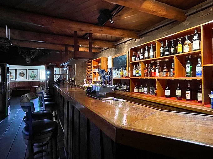 Belly up to the bar where spirits of the past mingle with spirits in a glass. It's like "Cheers" meets "Gunsmoke," but tastier.