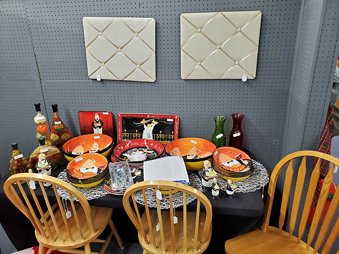 Table settings that say "I didn't just set the table&mdash;I curated an experience." These chef figurines have more personality than most cooking show hosts.