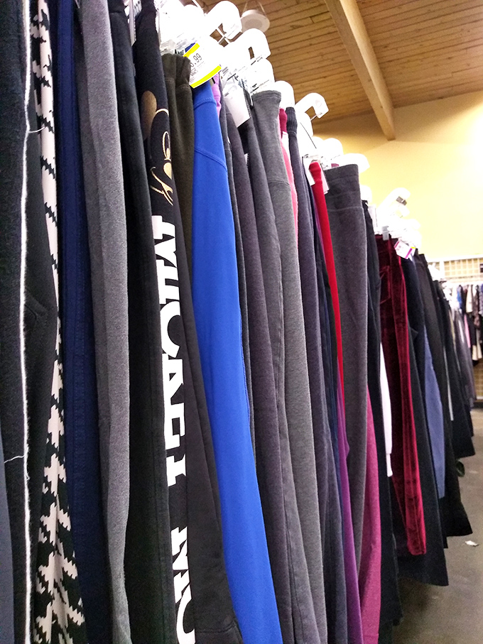 Leggings and joggers and sweats, oh my! Comfort meets style in this rainbow of cozy bottoms.