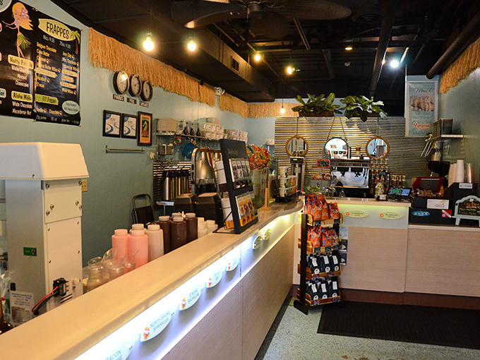 Where the magic happens! This counter is the launch pad for your taste bud's island getaway.