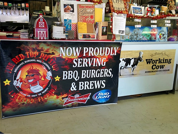 Where the magic happens: part diner counter, part barbecue command center. It's like the bridge of the USS Enterprise, but for smoked meats.