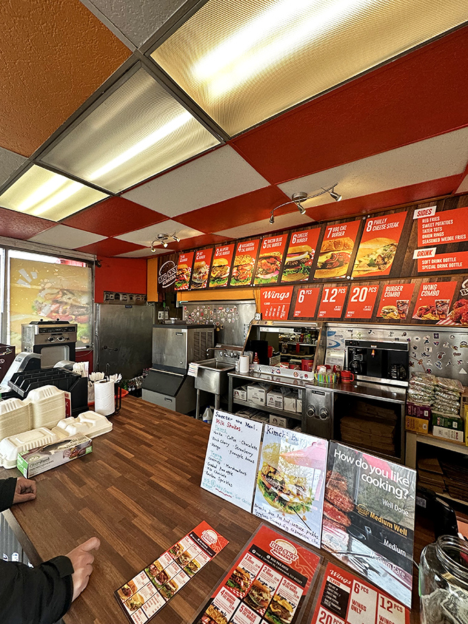 Where the magic happens! This counter is the launch pad for your taste bud's journey to flavor town.