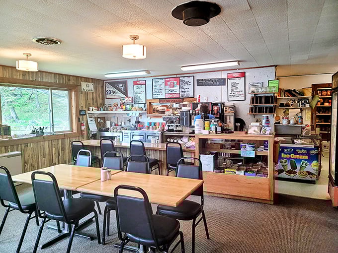 At this counter, calories don't count and coffee cups are always full. It's where the magic of home-style cooking happens.