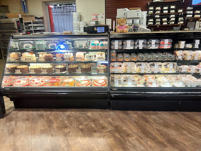 Pastry panorama: A view so sweet, it'll make your dentist weep and your taste buds rejoice.