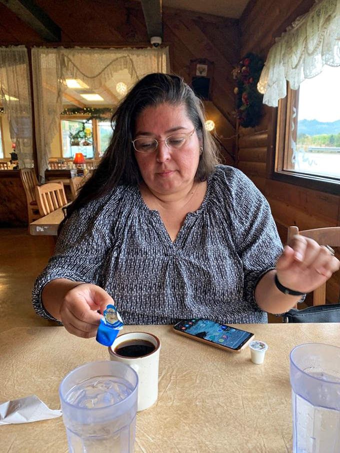 Coffee, contemplation, and comfort food. Sometimes, the best part of a meal is savoring the moment.