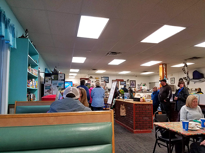 Where strangers become friends over shared love of seafood. It's like a maritime version of "Cheers," where everybody knows your favorite fish.