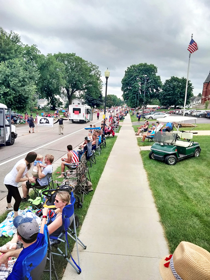 Small town, big heart! Harmony's community events prove that you don't need a Macy's parade to have a good time. Norman Rockwell, eat your heart out!