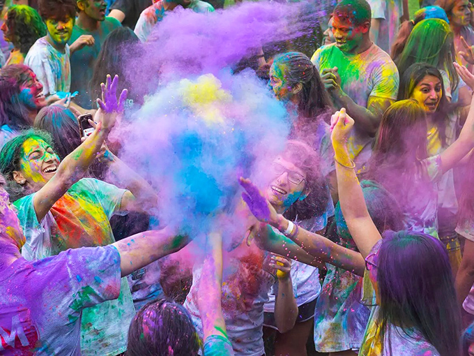 Berlin's Holi Festival explodes with color and joy, proving this historic town knows how to throw a party that's both ancient tradition and Instagram gold.