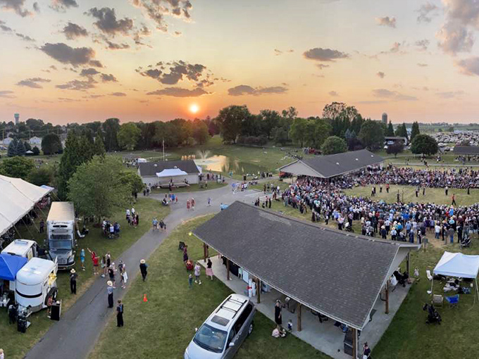 Sunset spectacle! Intercourse Heritage Days paint the sky with community spirit and small-town charm.