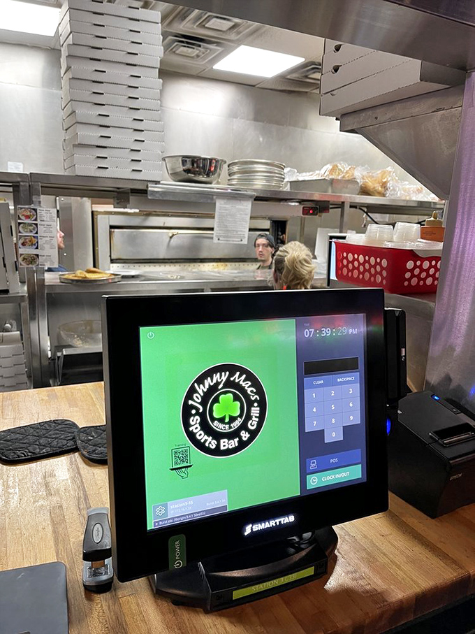 Where the magic happens! This kitchen is the MVP, churning out game-winning dishes faster than a quarterback's audible.