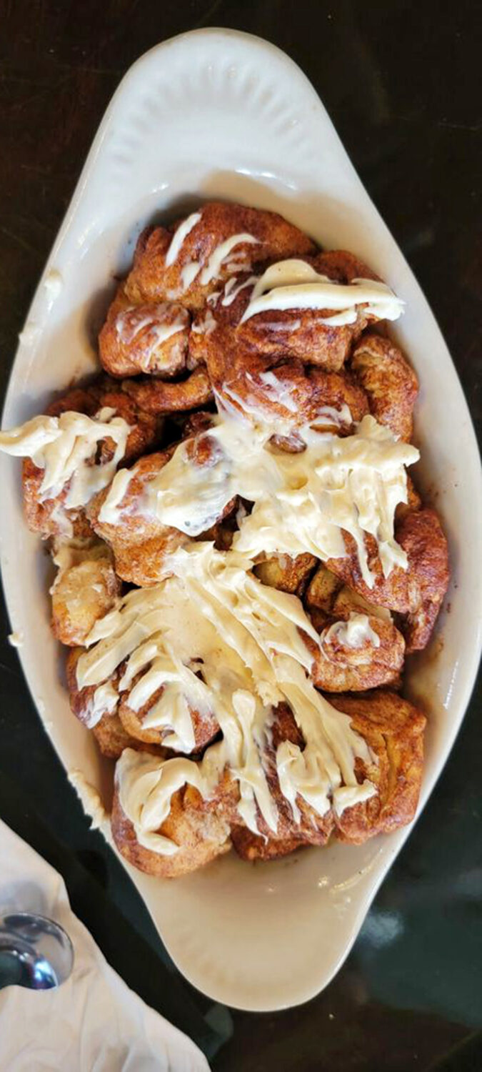 Monkey bread that'll make you go ape! These gooey, cinnamon-kissed morsels are proof that evolution favors the delicious.