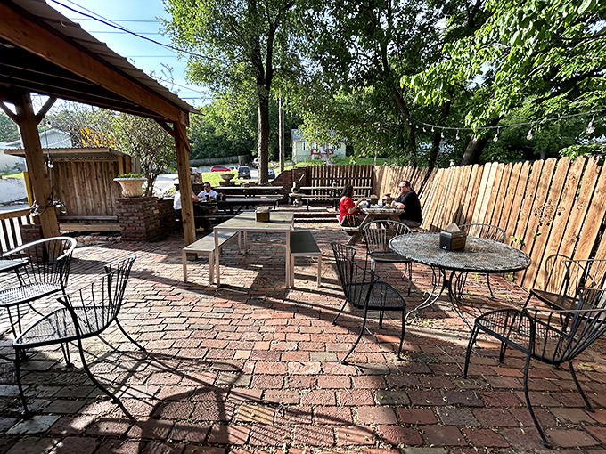 Al fresco dining with a side of sunshine. It's like a picnic, but with way better food and no ants!