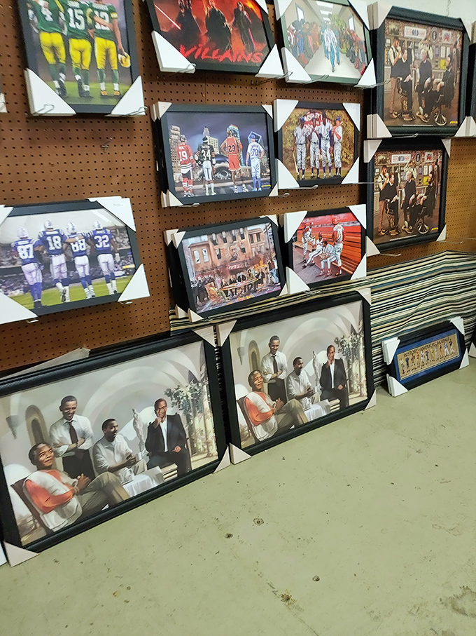 Art for every taste&mdash;or lack thereof. From sports legends to pop culture icons, these walls are a visual buffet.