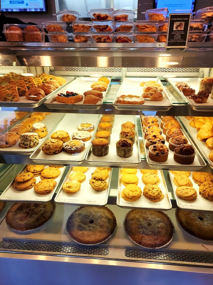 Sweet dreams are made of these! This pastry case is like Willy Wonka's factory, but for grown-ups with sophisticated palates.