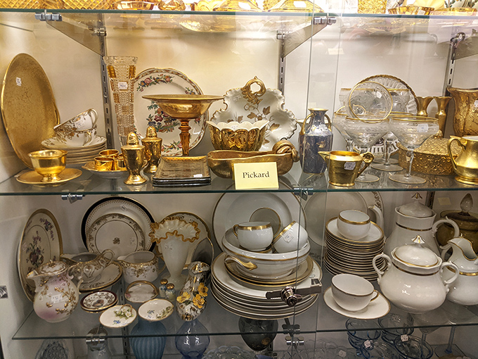 China patterns so fancy, they make paper plates weep. Pickard's porcelain parade is fit for a queen&mdash;or your next potluck!