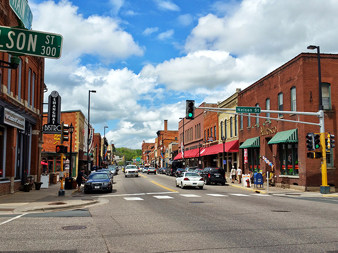 Where every crosswalk is a potential catwalk. Stillwater's streets are serving small-town realness with a side of Midwest nice.