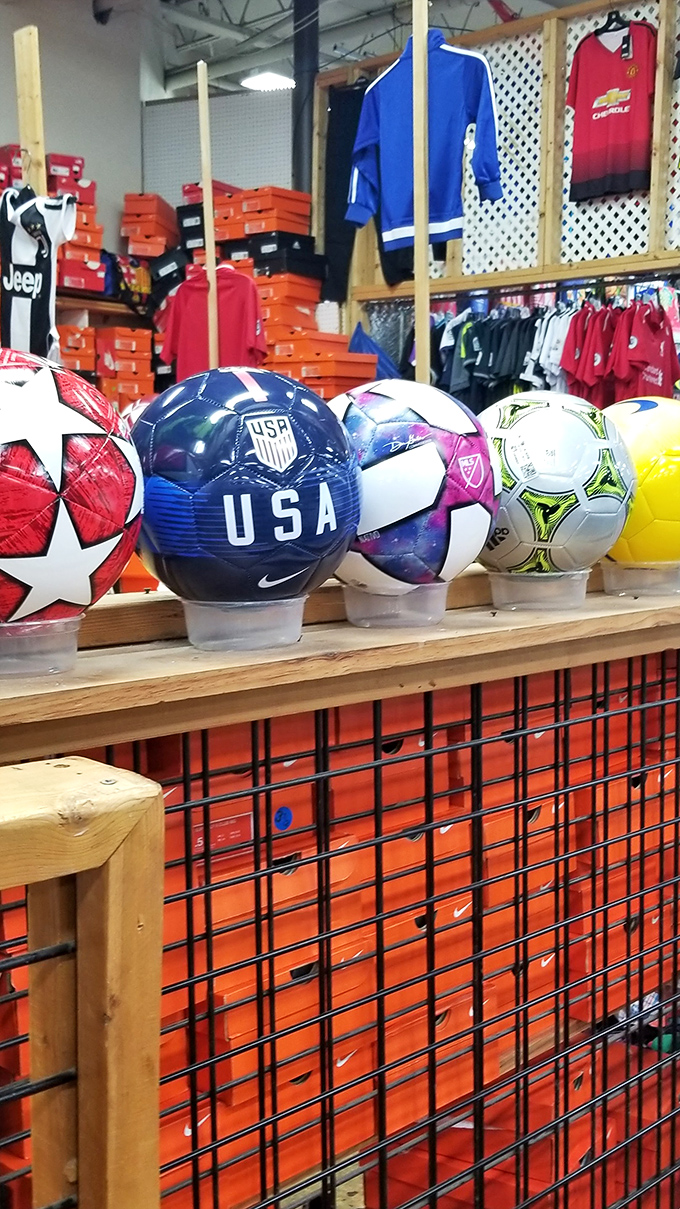 Goal! These soccer balls are ready to kick off your sports dreams or at least look impressive collecting dust in your garage.
