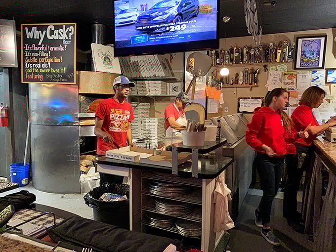 Meet the pizza dream team! These dedicated folks are the unsung heroes behind every perfect slice that comes out of Mr. P's kitchen.