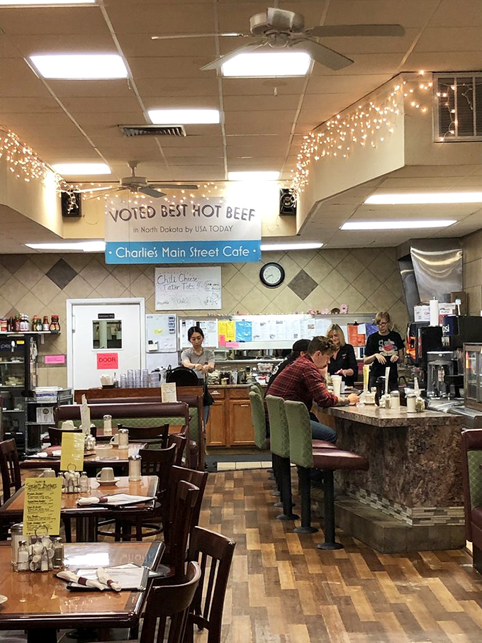 Where magic happens and calories don't count! Charlie's kitchen crew works their delicious alchemy for hungry patrons.