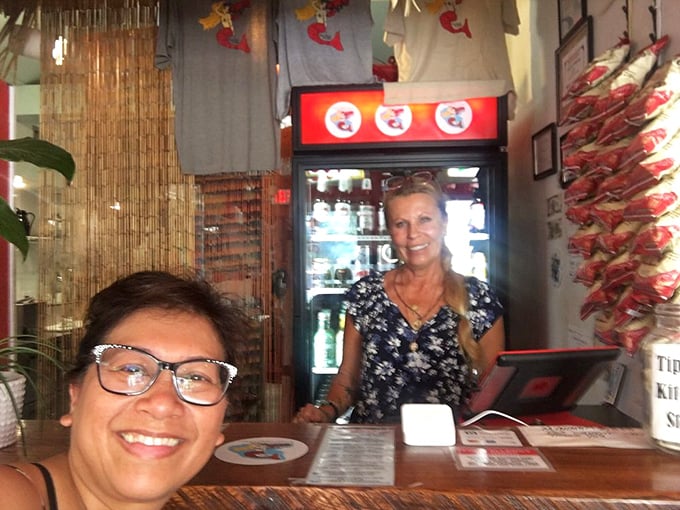 Friendly faces and lobster expertise. These folks know their crustaceans better than most of us know our own family members.