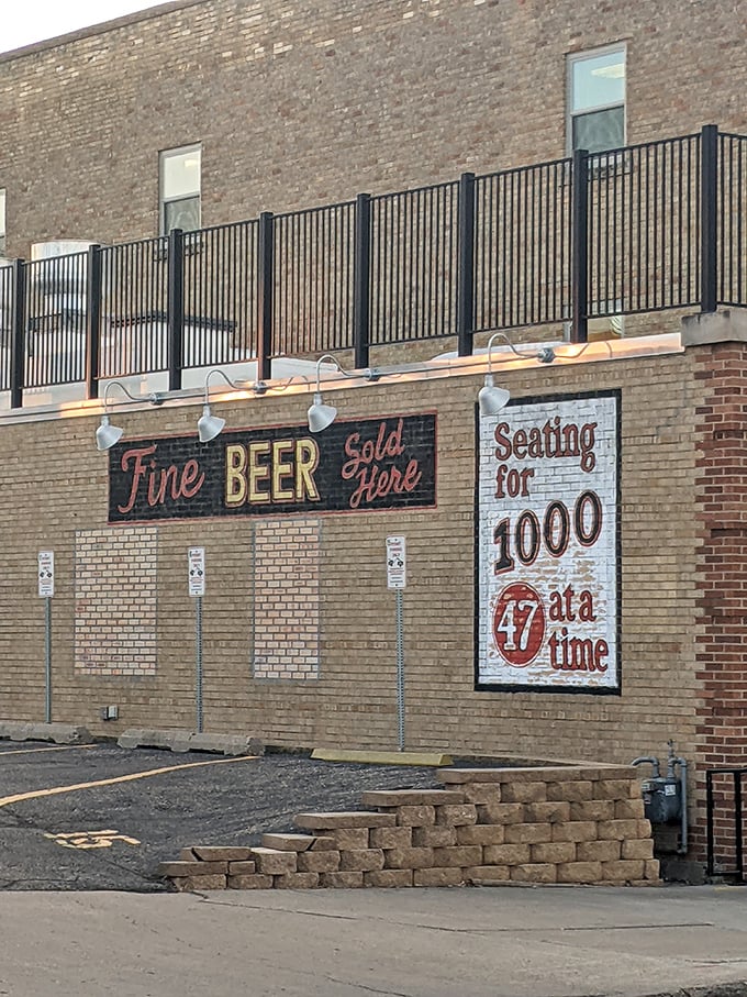 Seating for 1000? Challenge accepted! JL Beers' wall art promises a party bigger than a Fargo premiere.