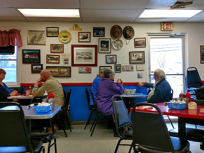 Wall-to-wall memories and memorabilia. It's like if Instagram and your grandpa's attic had a baby &ndash; in the most charming way possible.