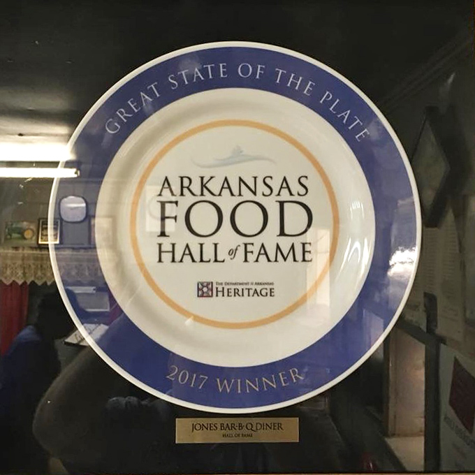 Hall of Fame material! When your barbecue makes it to the Arkansas Food Hall of Fame, you know you're not just cooking meat, you're making history.
