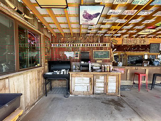 Sweet treats and smoky meats - a match made in culinary heaven. The bakery area offers the perfect finale to your barbecue feast.