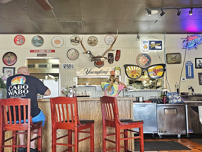 Pull up a chair at the bar, where everybody knows your name... or at least your drink order. Cheers to good times!