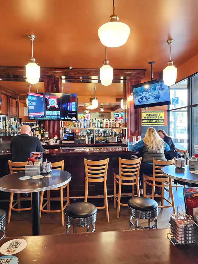 The bar: Where liquid courage meets comfort food. It's the kind of place Norm from "Cheers" would call his second home.