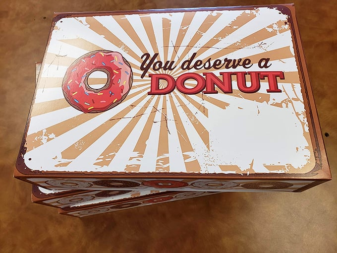 "You deserve a donut" &ndash; truer words were never spoken. These boxes are like fortune cookies for the soul.
