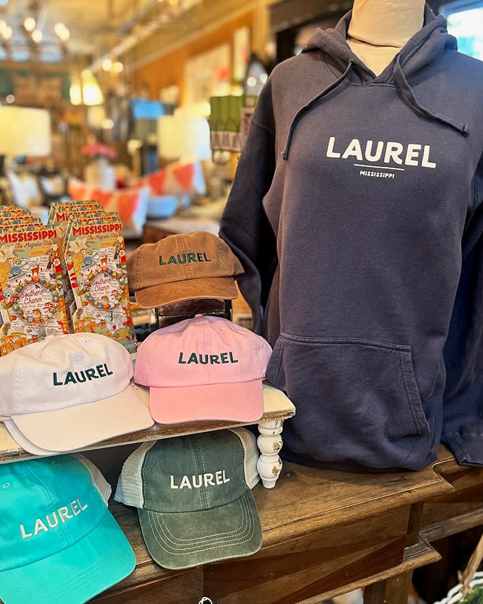 Rep your Laurel love from head to toe! These caps and hoodies are perfect for hometown pride or souvenir hunters.