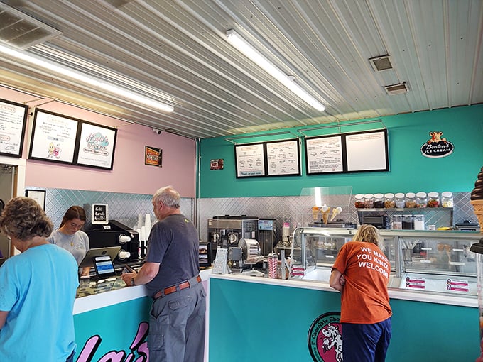 Where the magic happens! The counter area is a symphony of sizzles and smiles. Watch in awe as your culinary dreams become reality.