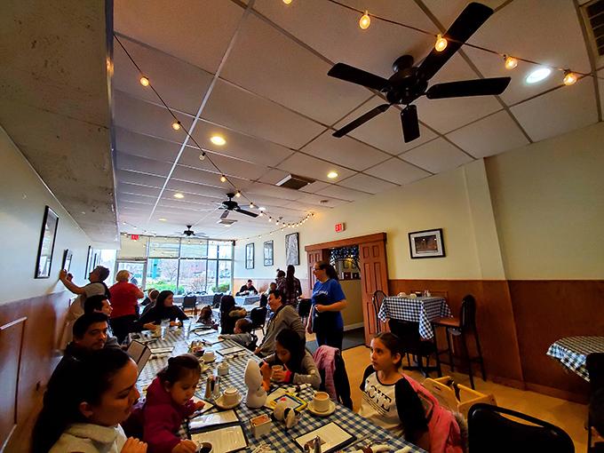 A dining room buzzing with joie de vivre. It's not just a meal; it's a party where everyone's invited &ndash; especially your taste buds.