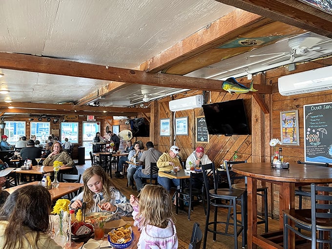 A dining room buzzing with the kind of energy that makes you want to high-five your server and hug the chef.