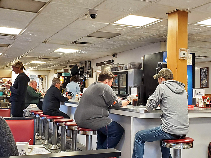 Where strangers become friends over shared plates and steaming mugs. The heart of any good diner is its people.