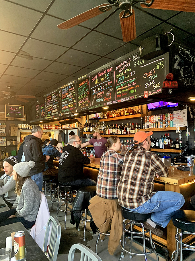 Where strangers become friends over shared plates and cold beers. It's not just a meal; it's a Portland social experiment.