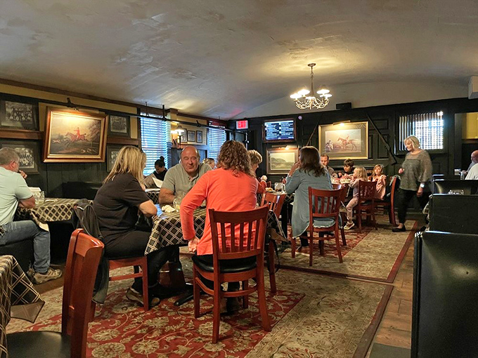 Where everybody knows your name... or soon will! The lively chatter and warm smiles make this tavern feel like your favorite neighborhood hangout.