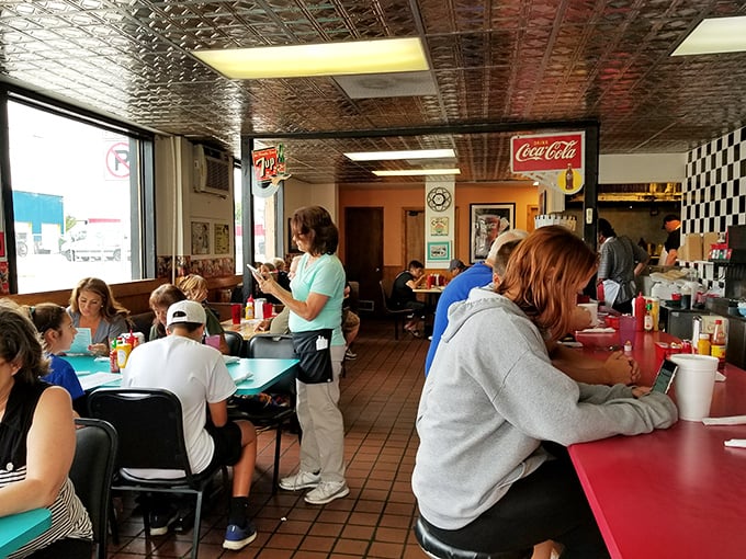 A busy morning at Dagwood's&mdash;where strangers become neighbors over coffee refills and hash browns. The true measure of a great diner is in its community connections.